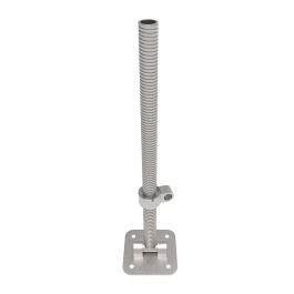 24 IN. HOLLOW LEVELLING JACK ON SWIVEL BASE PLATE WITH SHORT HANDLE